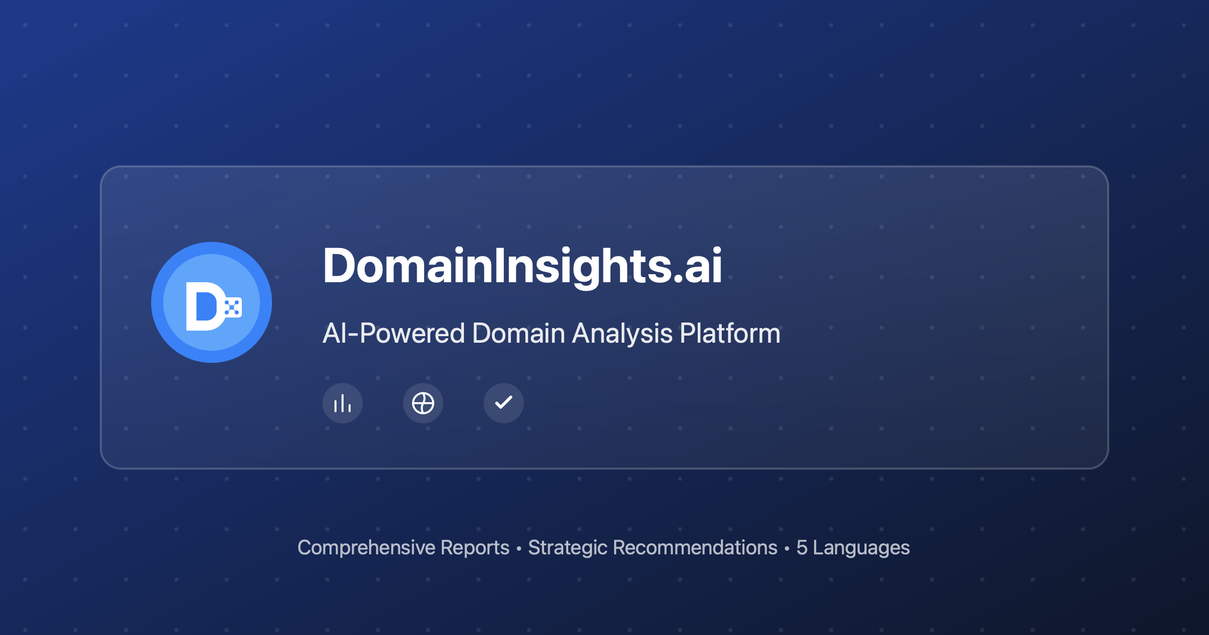 DomainInsights.ai - AI-Powered Domain and Business Plan Analysis